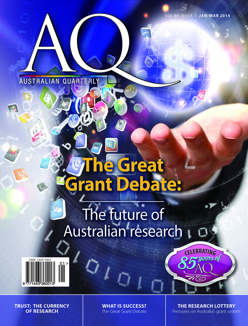 Homepage : Australian Quarterly - Official Subscription Website